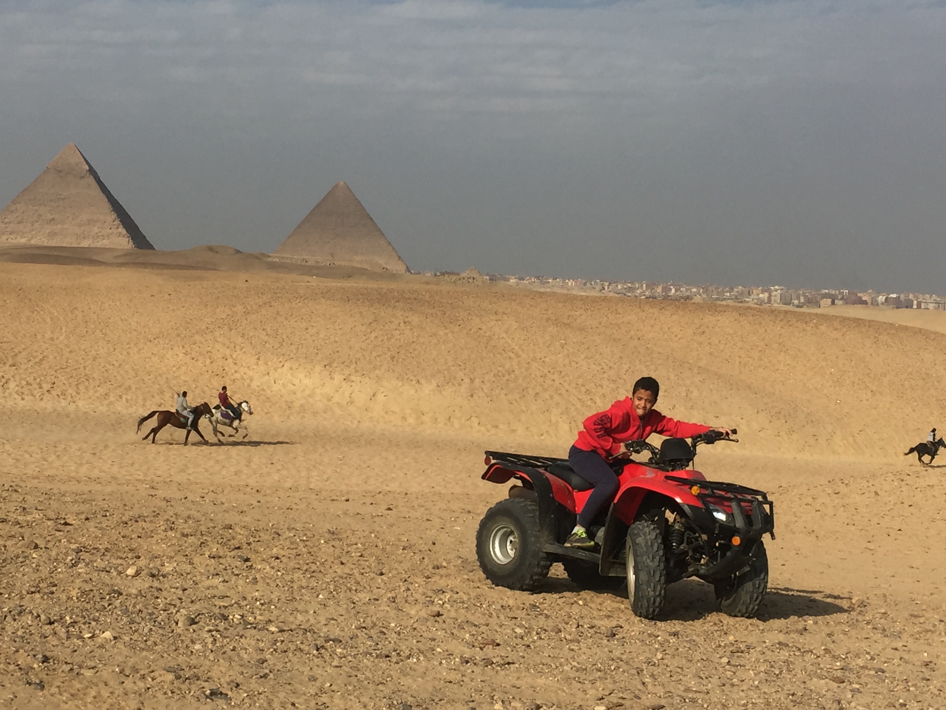 ATV and Quad Bike at Pyramids of Giza | Deluxe Tours Egypt